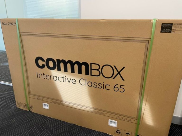 Commbox | Wall Mounting 2 in a West Perth Boardroom