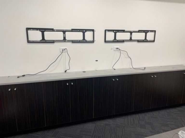 Commbox | Wall Mounting 2 in a West Perth Boardroom